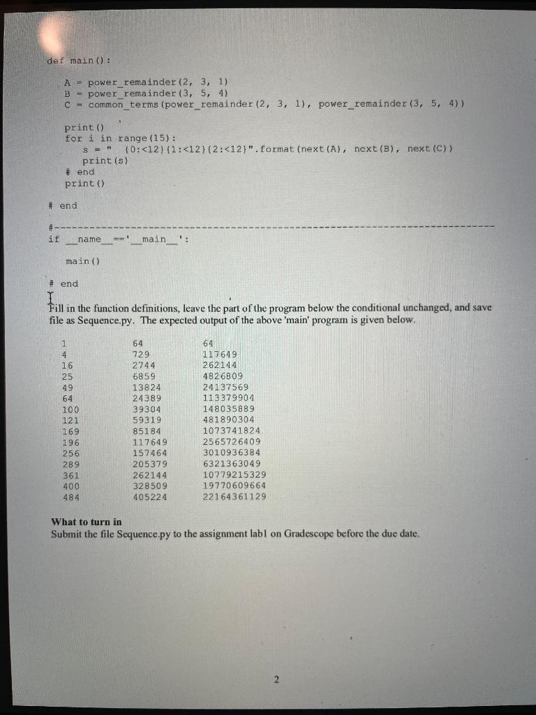 Solved Cse 30 Programming Abstractions Python Lab 