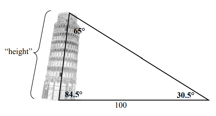 Solved Triangle Problem 1: Based on this image below, | Chegg.com