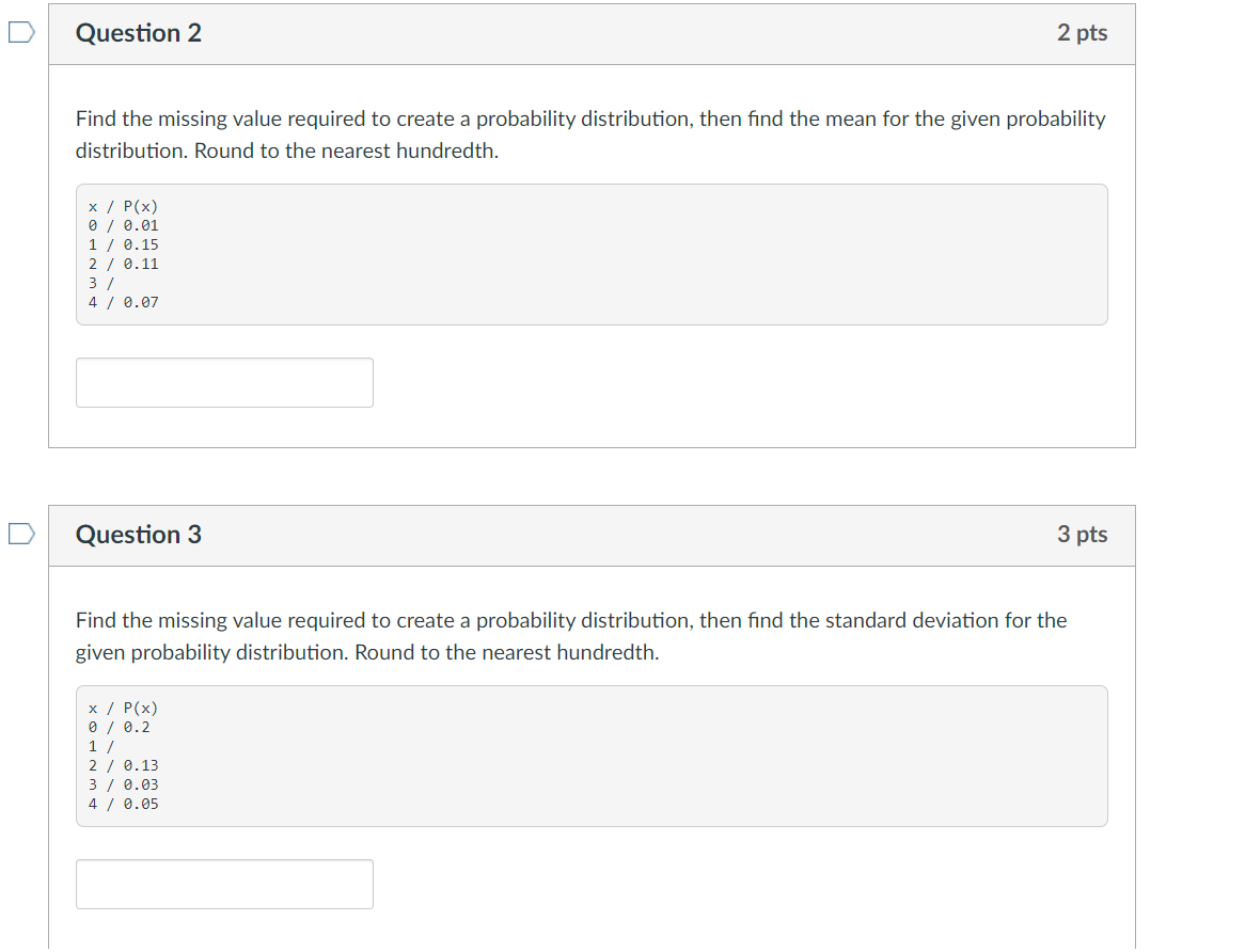 Solved Find the missing value required to create a | Chegg.com