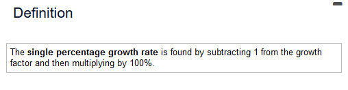 Solved The geometric mean is often used in business and | Chegg.com