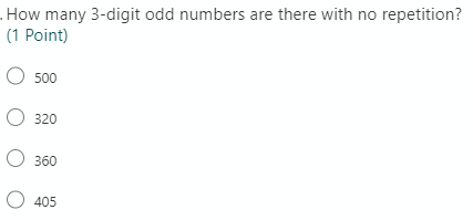 Solved How many 3-digit odd numbers are there with no | Chegg.com