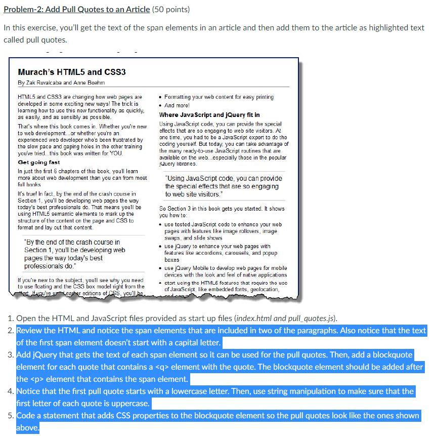 YOU CAN COPY AND USE HTML / CSS CODES BELOW I | Chegg.com