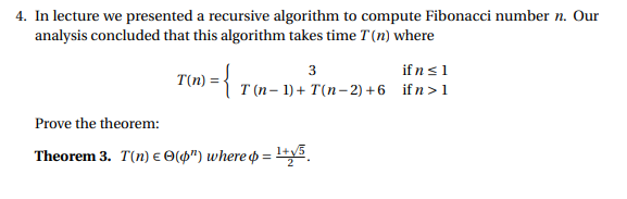 Solved 1. In lecture we presented a recursive algorithm to | Chegg.com