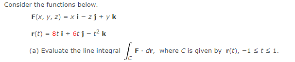 Solved Consider the functions below. | Chegg.com