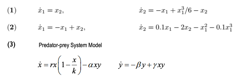 Solved Find the stationary points of each following | Chegg.com