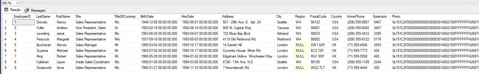 Using Employees table: Display the employee name, | Chegg.com
