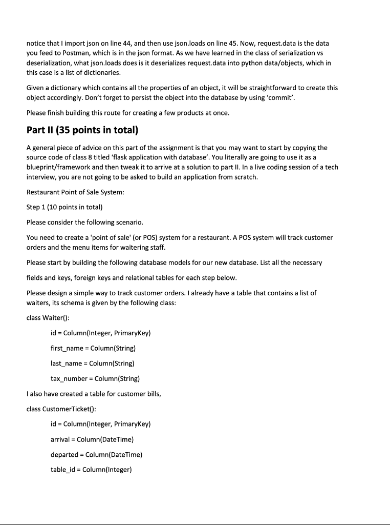 Solved Assignment 3 This Is A Two Part Assignment The 