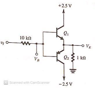 Solved *4.52 For the circuit in Fig. P4.52, find V, and Vfor | Chegg.com