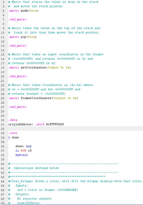 IN MIPS The objective of this program is to implement | Chegg.com