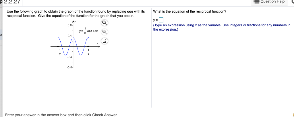 Solved P 2.2.2 Question Help Use the following graph to | Chegg.com