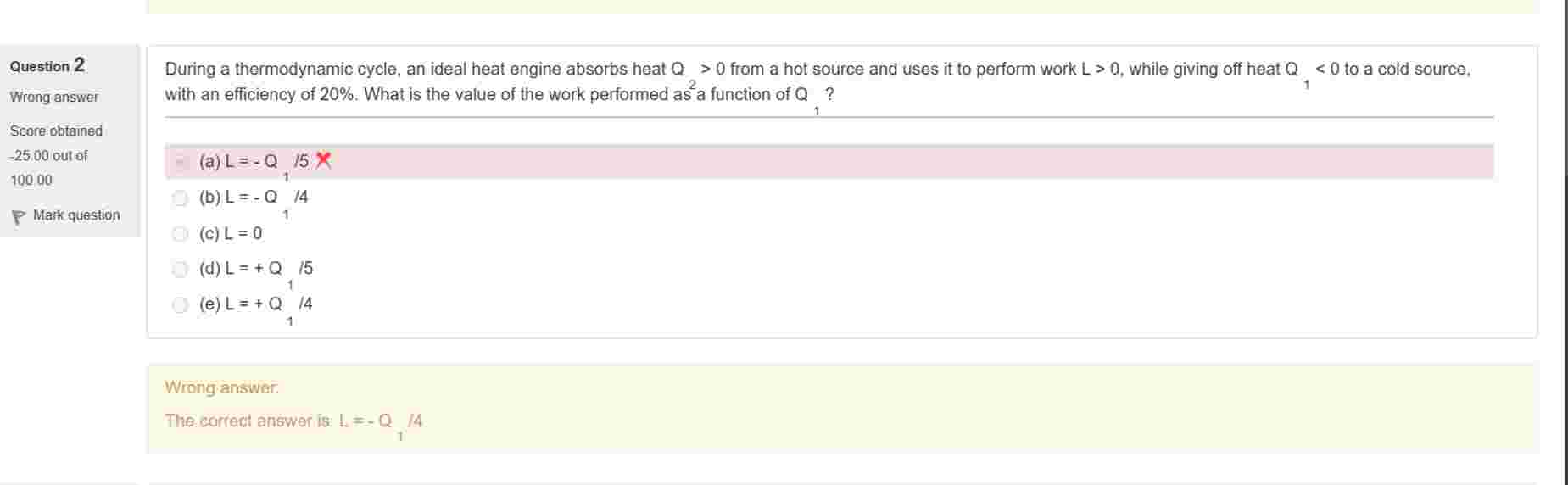 Solved During a thermodynamic cycle, an ﻿ideal heat engine | Chegg.com