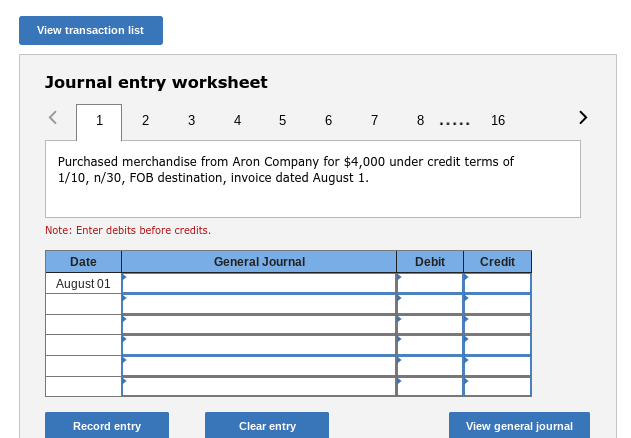 Solved Please help me with these journal entries (1-16) and | Chegg.com
