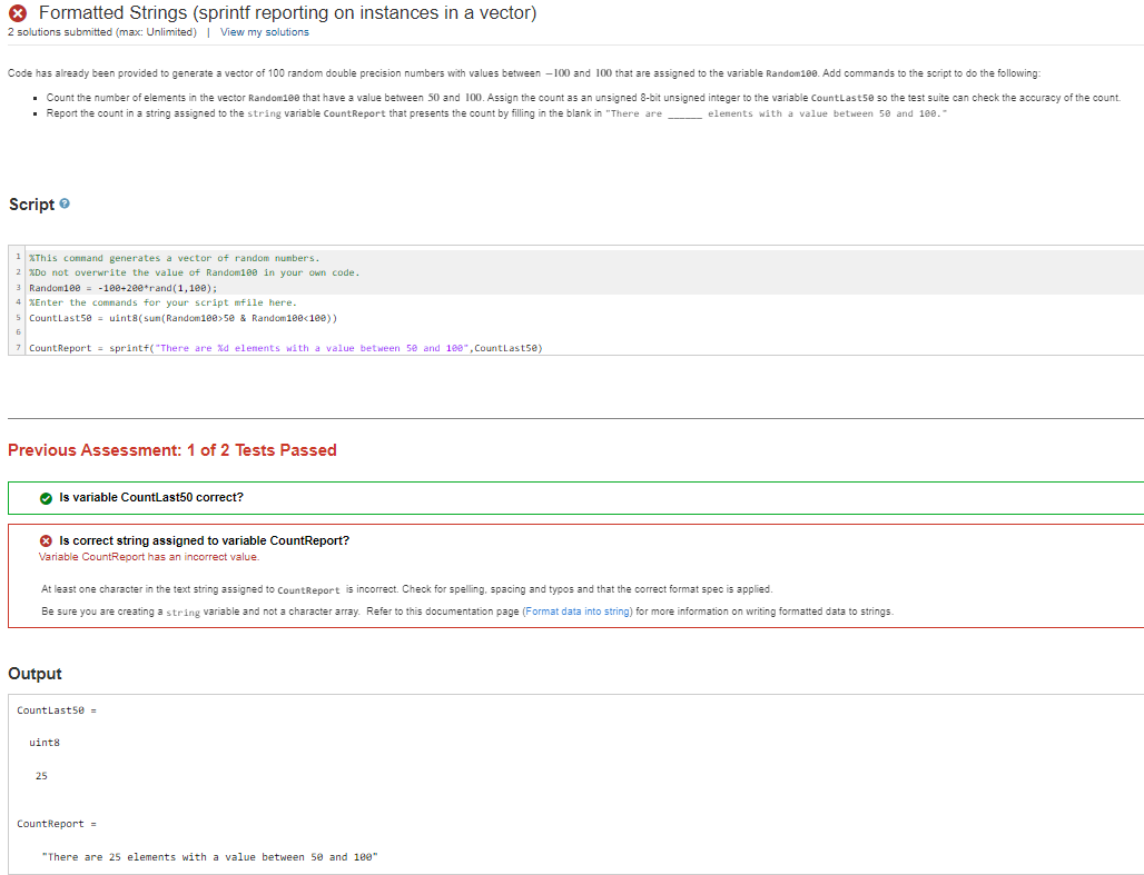 Solved Mathlab Codes Only Codes Must Include A String Base 
