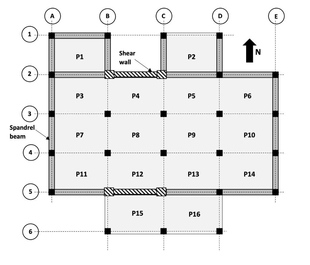 design a spandrel beam adjacent to the slab panel 7 | Chegg.com