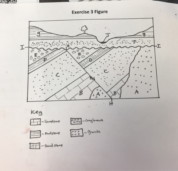 Solved Create the sequence of events for this cross section | Chegg.com