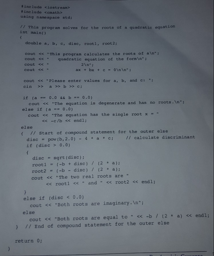 QUESTION: 004 Given the code below, modify the | Chegg.com