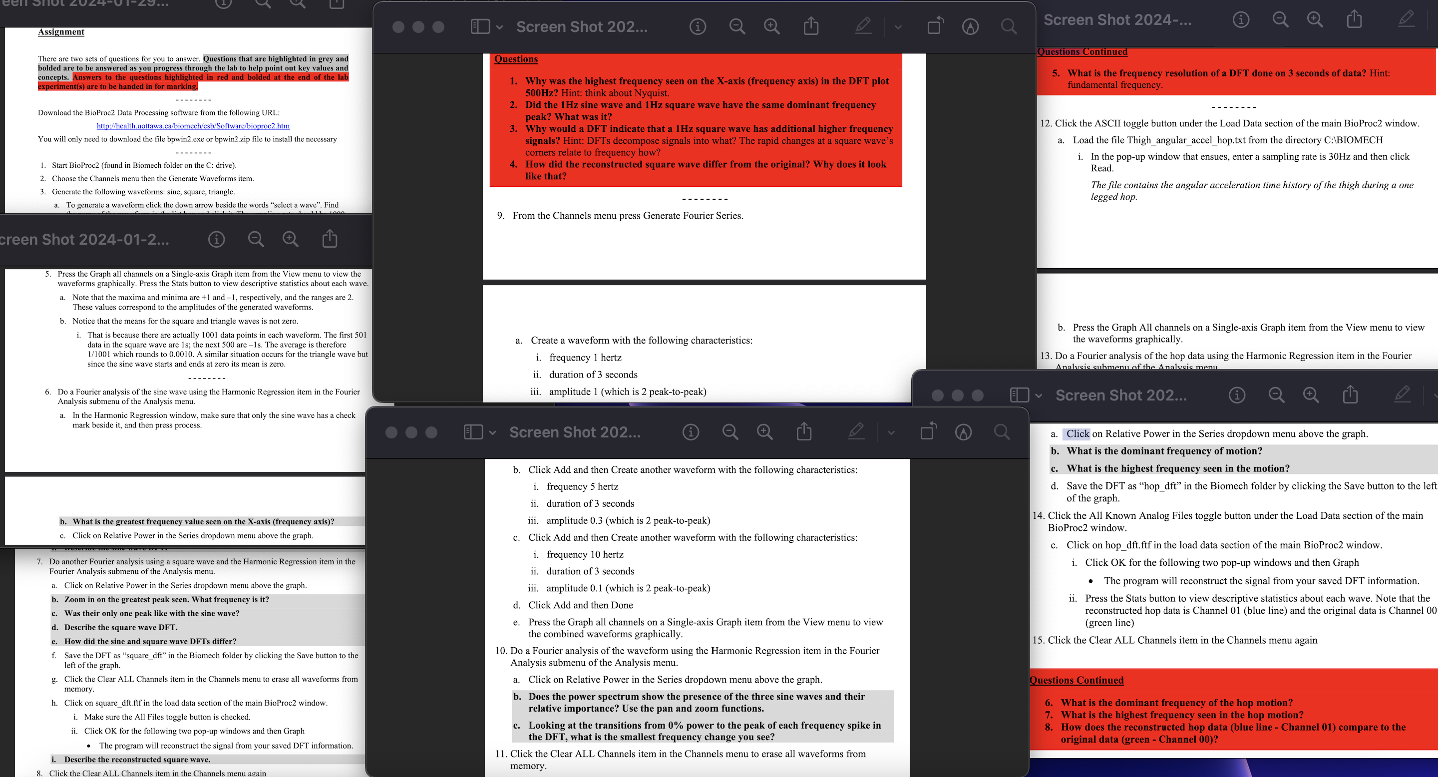 Solved Answer all the questions highlighted in red | Chegg.com