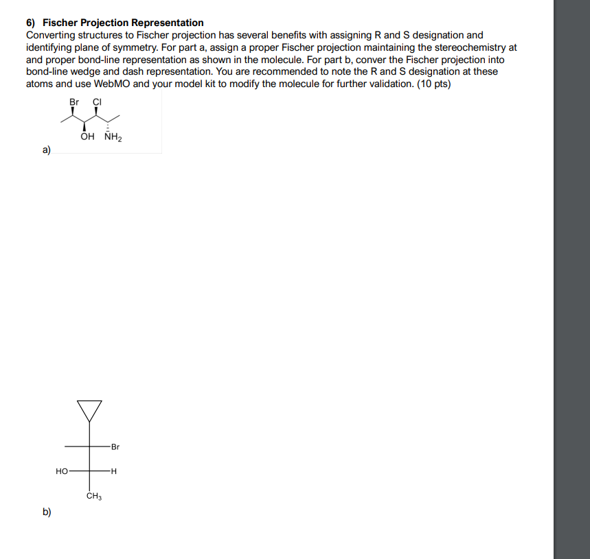 Solved 4) Substitution Patterns For the compounds provided | Chegg.com