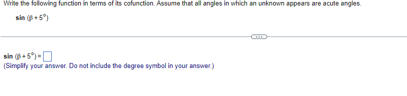 Solved Write The Following Function In Terms Of Its