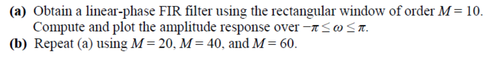 Solved Consider The Multiband Ideal Filter Given By The 
