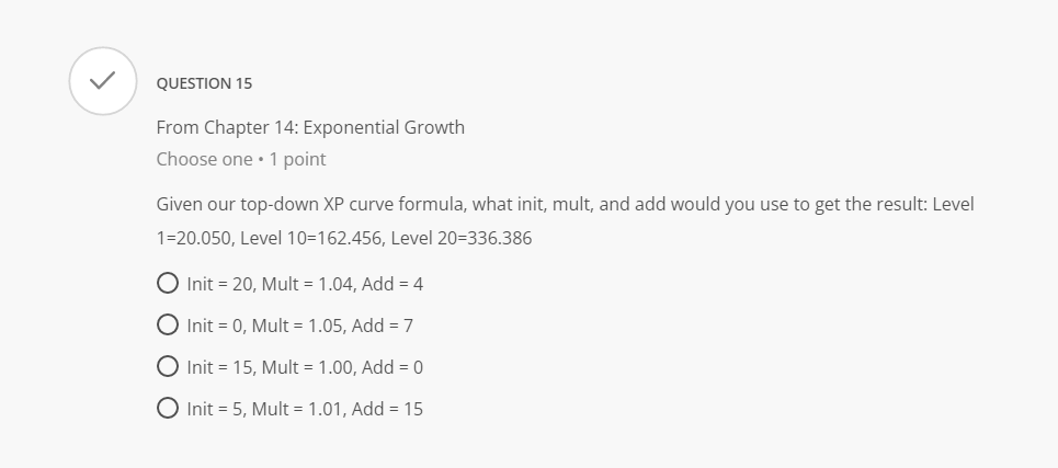 Solved QUESTION 15 From Chapter 14: Exponential Growth | Chegg.com