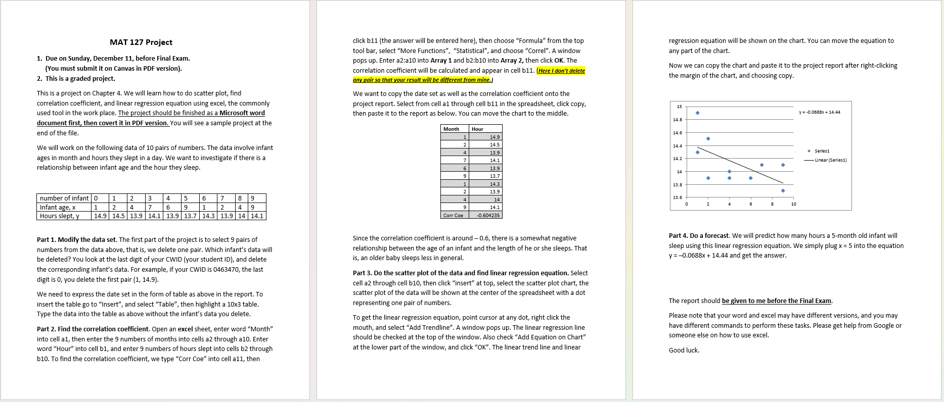 Solved Here is a sample project report. You should follow | Chegg.com