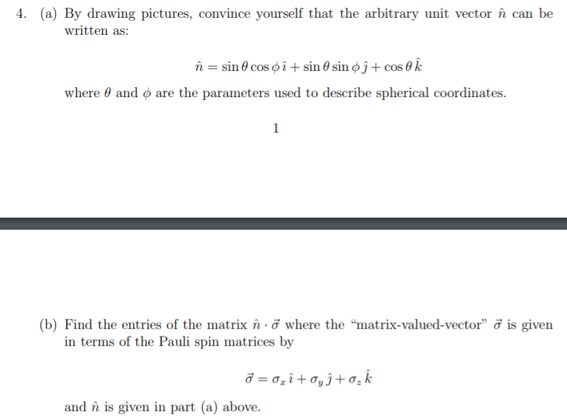 Solved 4. (a) By drawing pictures, convince yourself that | Chegg.com