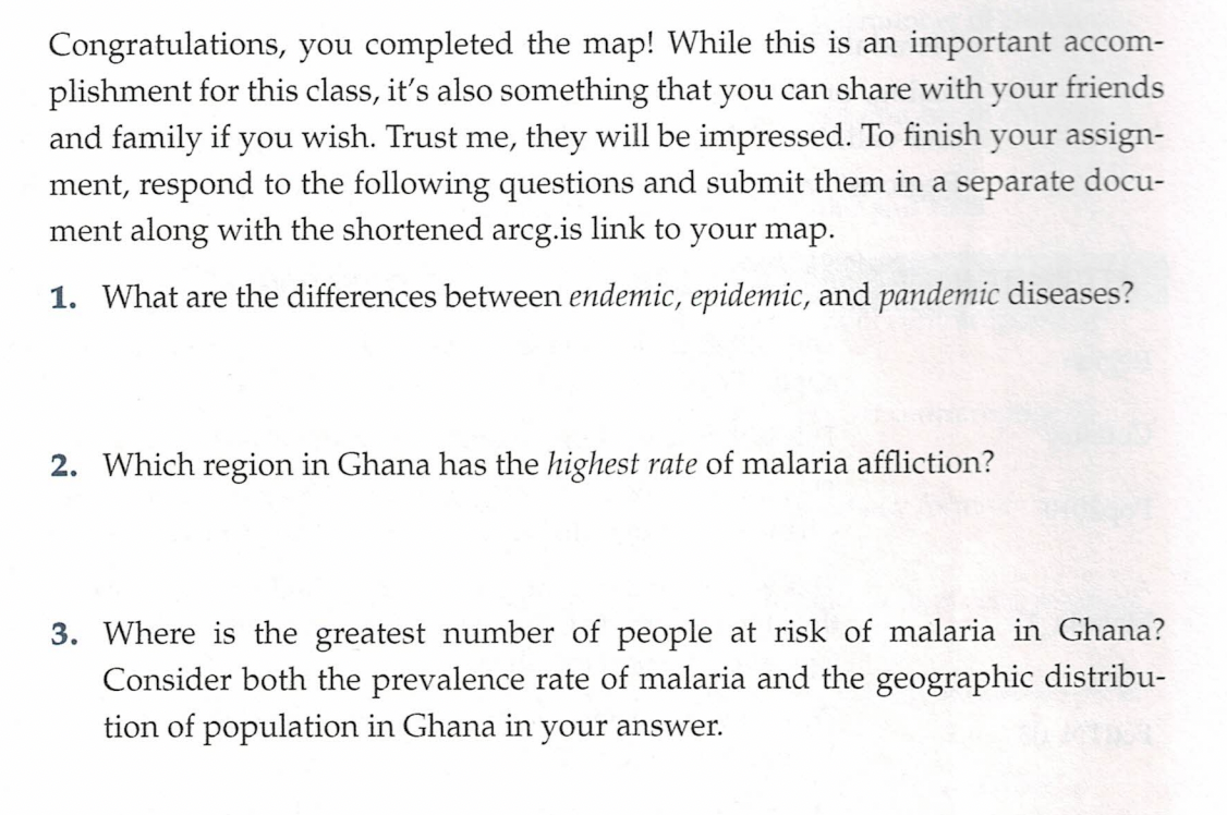 Solved Congratulations, you completed the map! While this is | Chegg.com