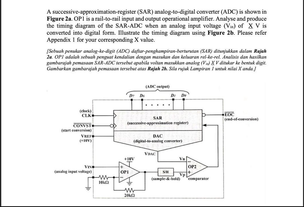 Solved A successive-approximation-register (SAR) | Chegg.com