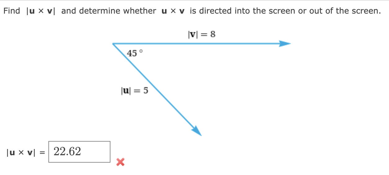 Solved Find lux vl and determine whether ux v is directed | Chegg.com