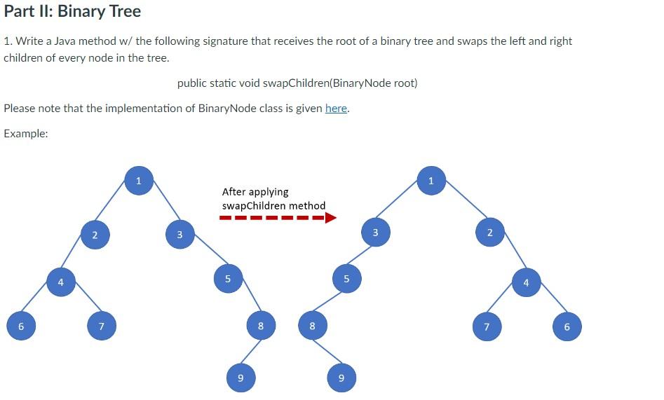 Solved BinaryNode.java package util; import | Chegg.com
