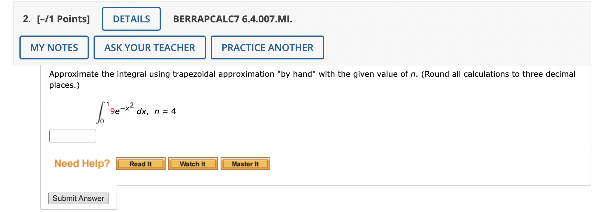 Solved Approximate the integral using trapezoidal | Chegg.com