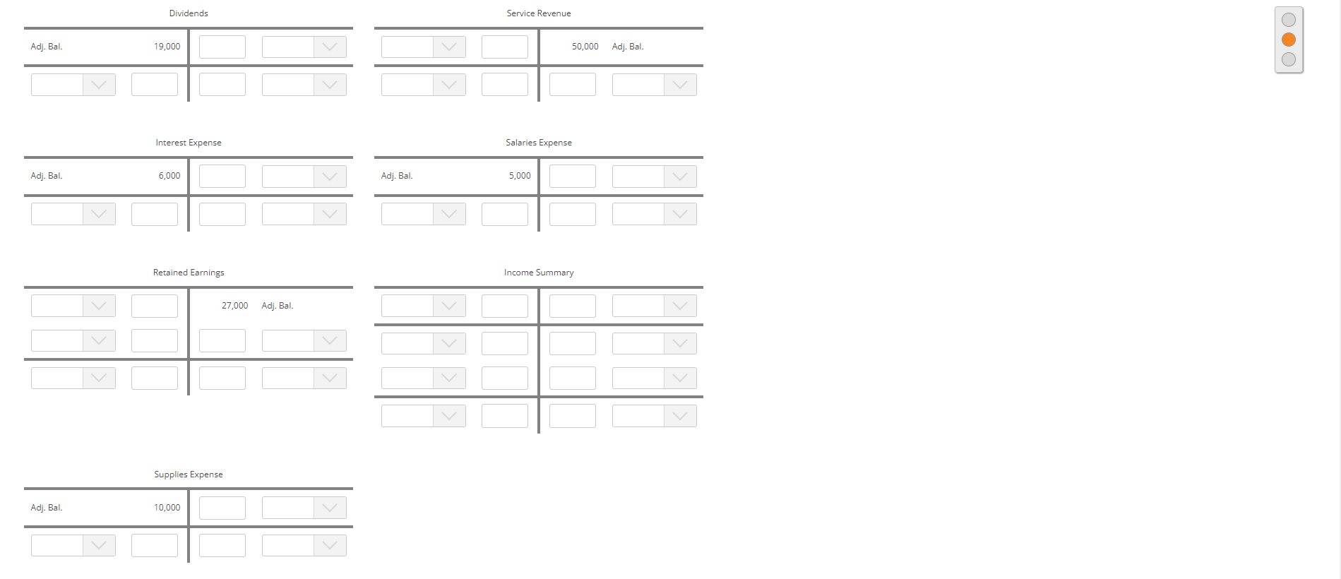Solved T-accounts have been opened using the balances from | Chegg.com