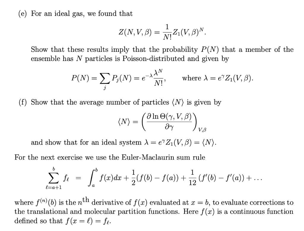 Solved 2. In the Gibb’s formulation of ensemble theory, the | Chegg.com