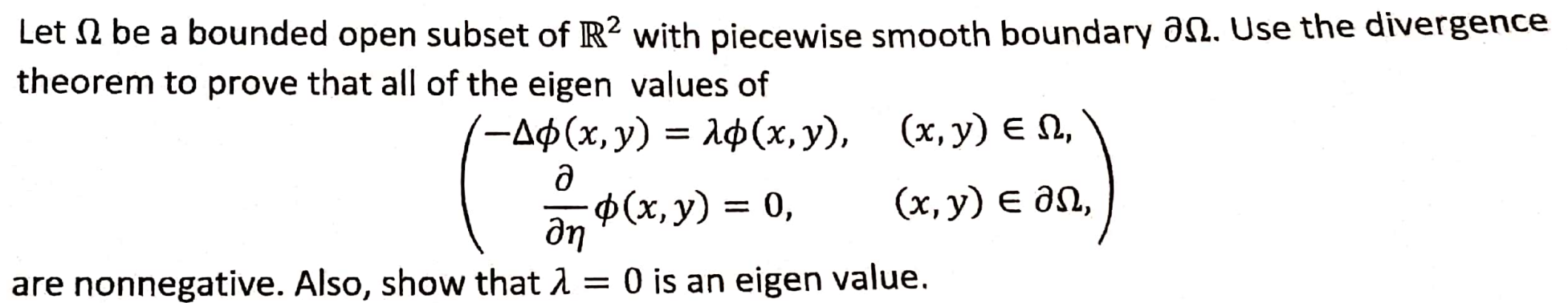 Let I be a bounded open subset of R2 with piecewise | Chegg.com