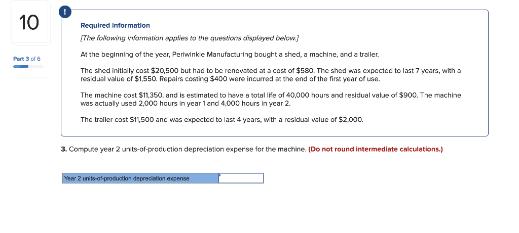 Solved Required information Skip to question [The following | Chegg.com