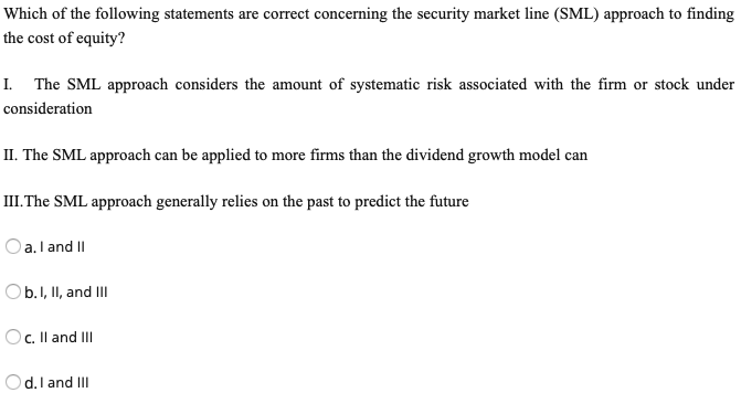Solved Which of the following statements are correct | Chegg.com