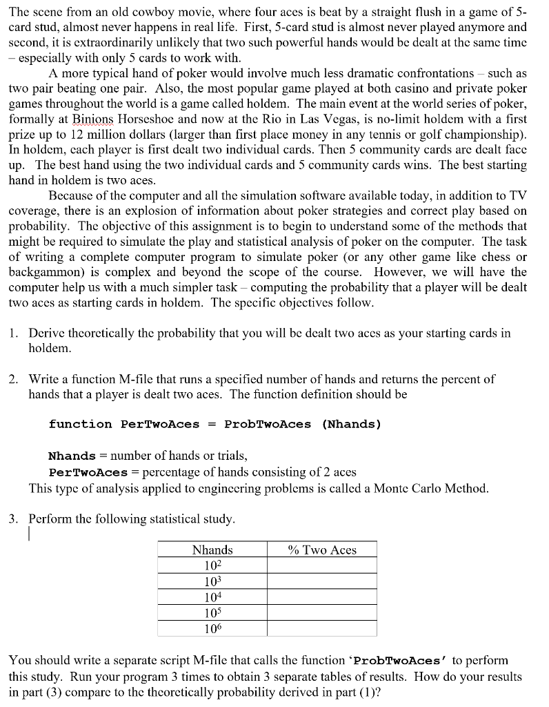 The Problem Below Is A Matlab Question Please Do It 