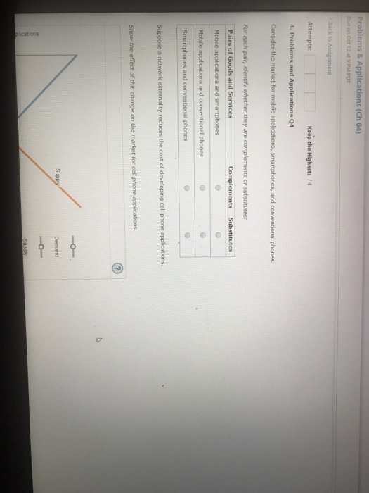 s & Applications (Ch 04) Due on Oct 12 at 9 PM PDT | Chegg.com