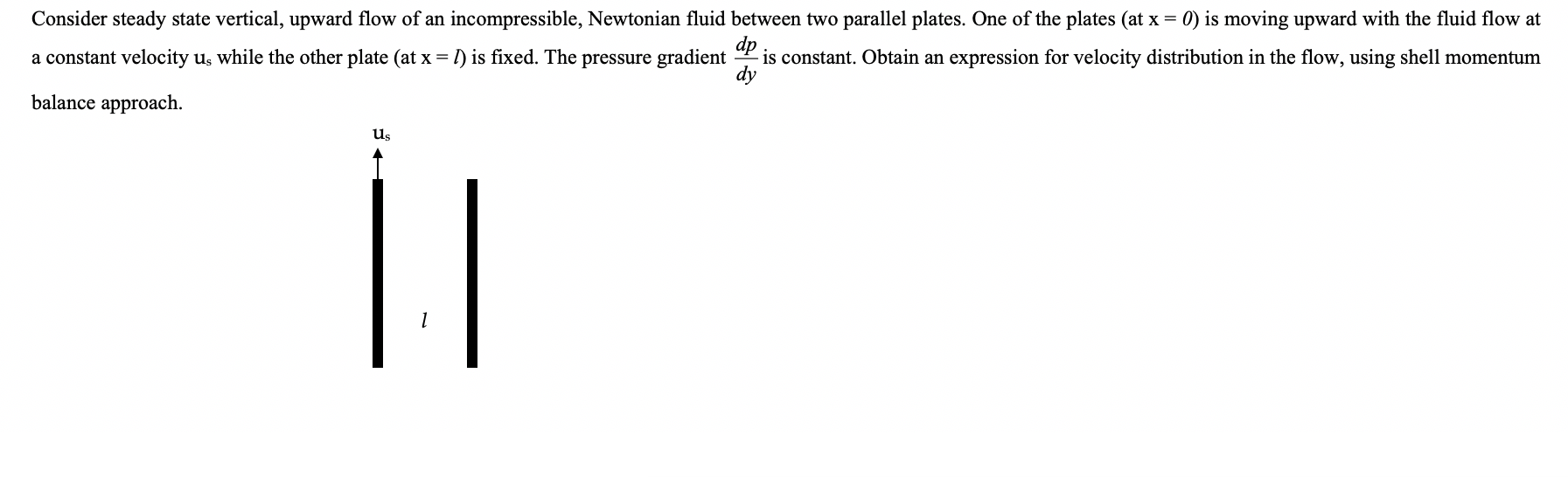 Solved Consider steady state vertical, upward flow of an | Chegg.com