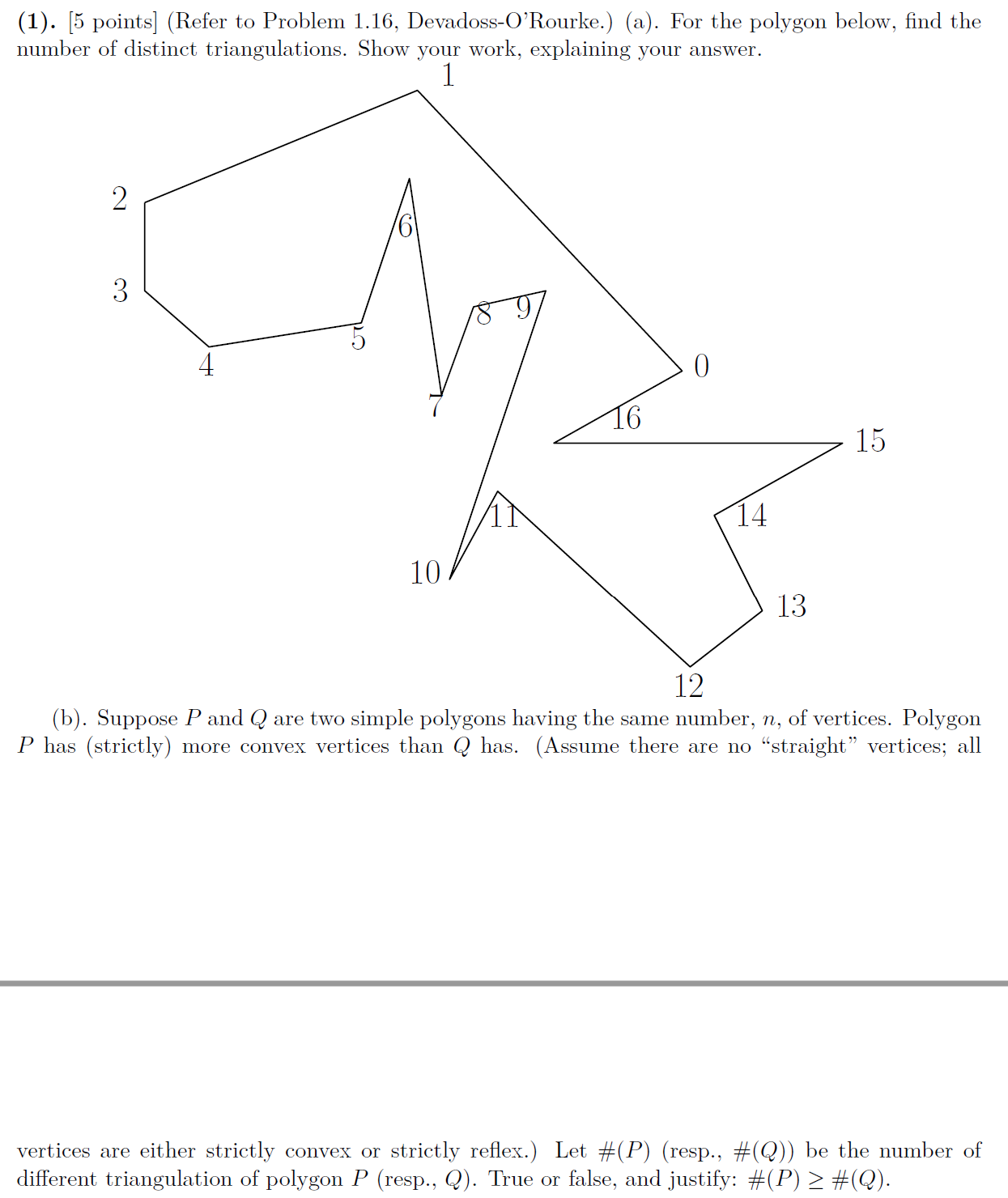 Solved Onlu answer part(b). Suppose P anare two simple | Chegg.com