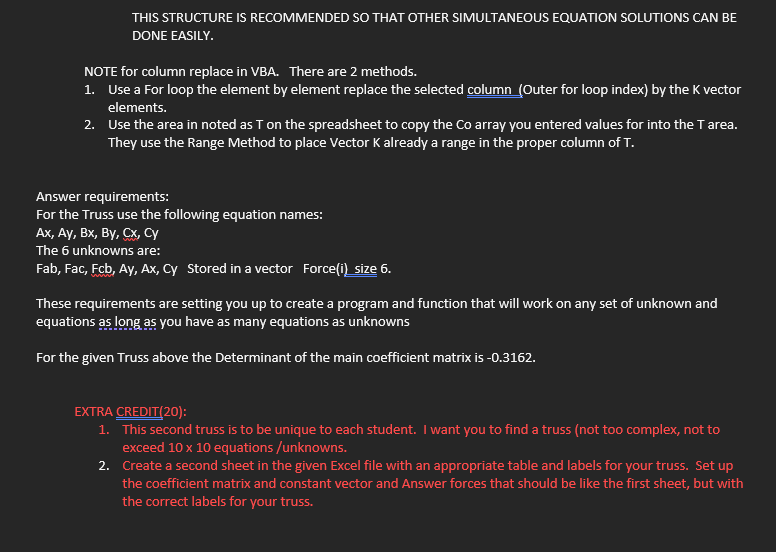 1. Create a command button to Solve for the six | Chegg.com