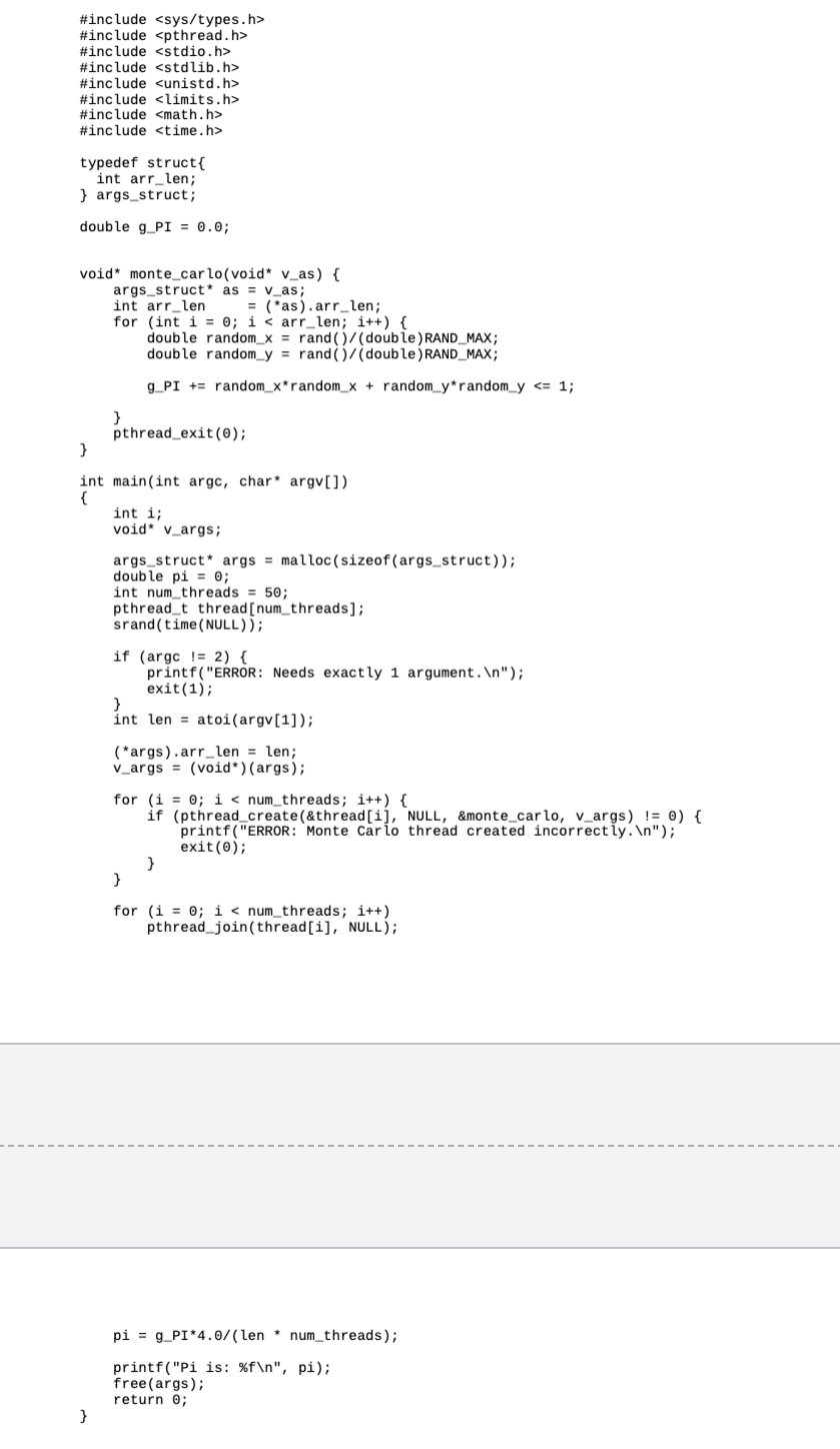 Solved An interesting way of calculating π is to use a | Chegg.com