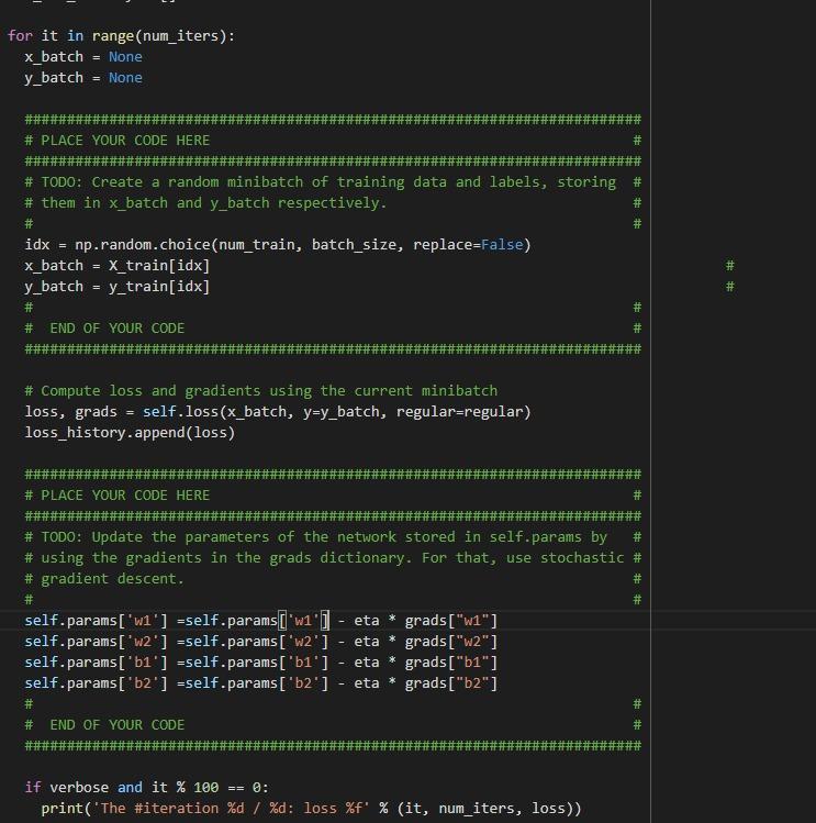 c. Training: Stochastic Gradient Descent (SGD) | Chegg.com