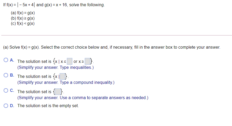 Solved Without solving, determine the character of the | Chegg.com