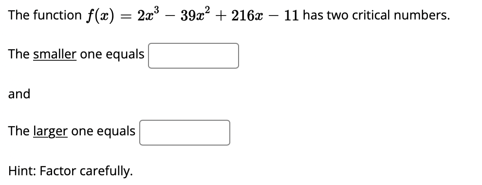 Solved = - Consider the function f(x) - 4x2 + 6x – 6. f(x) | Chegg.com