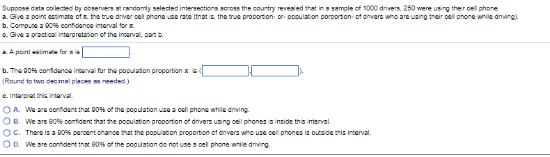 Solved Suppose data collected by observers at randomly | Chegg.com