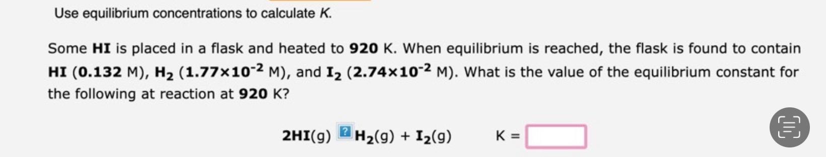 Solved Manipulate equilibrium constant expressions. The | Chegg.com