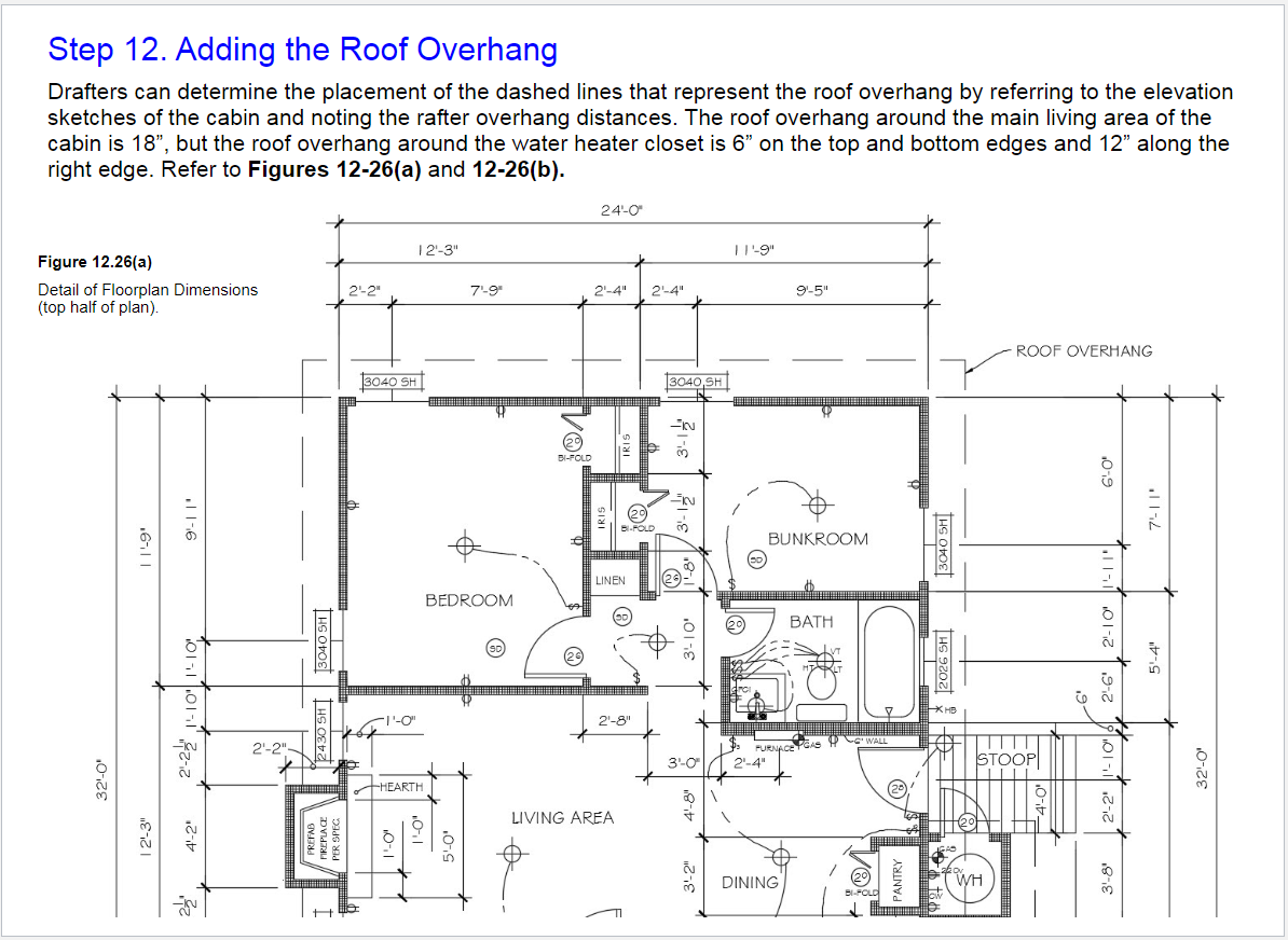 FLOOR PLAN INSTRUCTIONS-manual drafting Draw the | Chegg.com