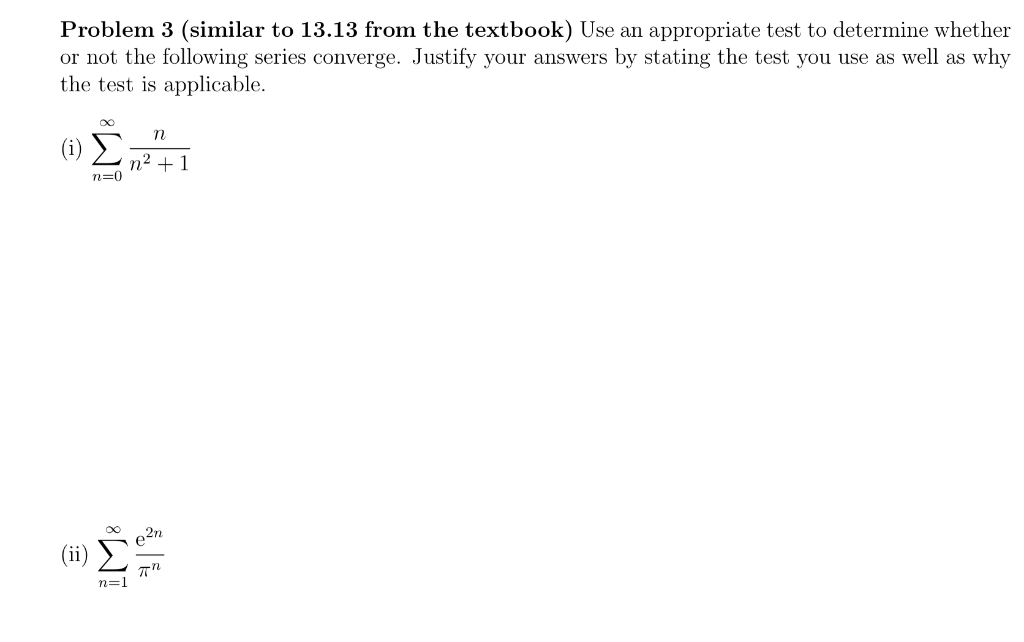 Solved Problem 3 (similar to 13.13 from the textbook) Use an | Chegg.com
